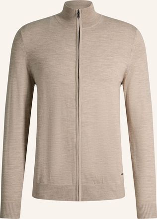 Joop Strickjacke Davis Aus Merinowolle beige