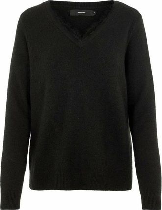 Vero Moda V-Ausschnitt Strickware - - Knitwear - Damen - Schwarzk - L