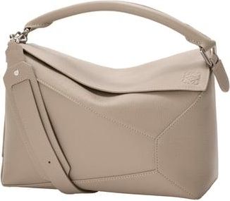 Loewe Sac Puzzle Edge moyen en cuir de veau grain&eacute; souple