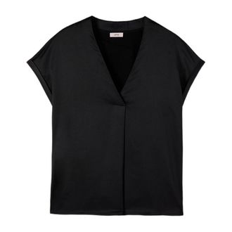 Oltre Damen, Blusen & Hemden, Schwarzk, 2XLGr&ouml;&szlig;e