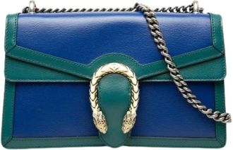 Gucci Pre-owned Sac bandouli&egrave;re Dionysus - Femme - Pre-owned - Bleu - Taille: ONE Size