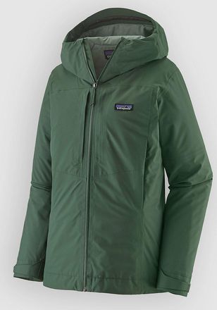 Patagonia Insulated Boulder Fork Rain Jacke canopy green