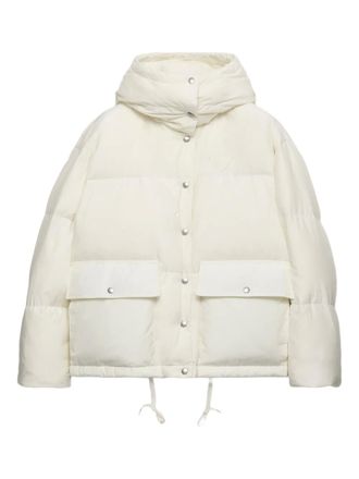 Prada veste &agrave; poche plaqu&eacute;e - Blanc