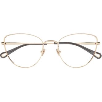 Chlo&eacute; Ch0319O Cat-eye Rahmen - - Accessories - Damen - Beige - ONE SIZE