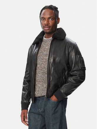 Milestone Lederjacke MS Tom 631089 21070 Schwarz Regular Fit