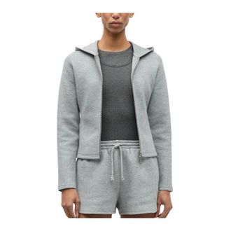 Sams&oslash;e & Sams&oslash;e Saalice Zip Hoodie 15921 - - Sweatshirts & Hoodies - Damen - Grau - S