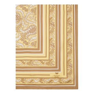 Max Mara Femme, Accessoires, Jaune, Taille: ONE Size Foulard Carr&eacute;