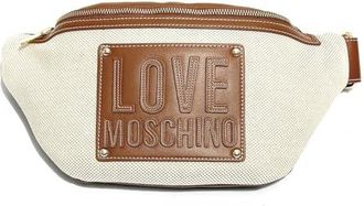 Moschino Sac banane femme Love canvas/simili cuir BS26MO41 JC4065PP1OLZ110A Taille du sac: Moyen