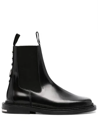 Toga Archives Stiefel mit Nieten - Schwarz