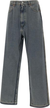 Maison Margiela Homme, Jeans, Bleu, Taille: W30 Jeans Jambes Larges