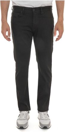 HUGO BOSS Homme, Pantalons, Noir, Taille: W40 P-Delaware5 Pantalon 5 poches