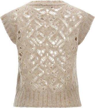 Max Mara Albero Vest - Beige