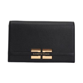 Elisabetta Franchi Femme, Sacs, Noir, Taille: ONE Size Sac bandouli&egrave;re