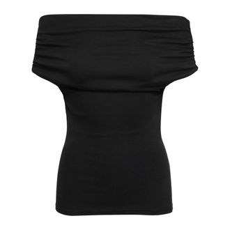 Wakakuu Icons Femme, Blouses et Chemises, Noir, Taille: 44 FR Isla Top