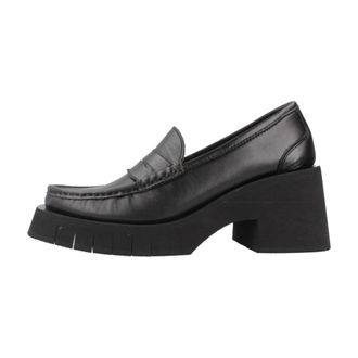 Paloma Barcel&oacute; Leder Mokassin Loafers - - Shoes - Damen - Schwarzk - 40 EU