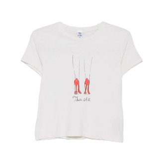 Re/Done Grafik-T-Shirt - - Tops - Damen - Wei&szlig; - S