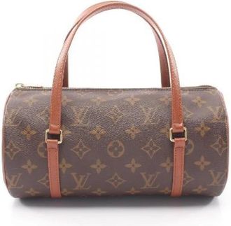 Louis Vuitton Sac &agrave; main Papillon 26 Monogram Pre-owned - Femme - Pre-owned - Brun - Taille: ONE Size