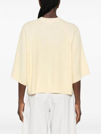 Fabiana Filippi Ribbed Knit Sweater - Beige