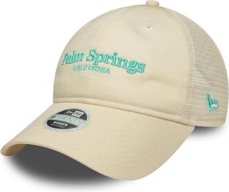 New Era 9Twenty Damen Trucker Cap - Palm Springs beige