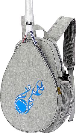 Generic Tennisschl&auml;gertaschen - Ger&auml;umige Tennistasche, Schl&auml;gertragetasche | Tennisschl&auml;gertaschen mit leichtem Design, Badminton-Rucksack mit mehreren Tasch