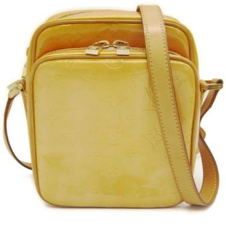 Louis Vuitton Pre-owned Monogram Vernis Schultertasche - - Pre-owned - Damen - Gelb - ONE SIZE
