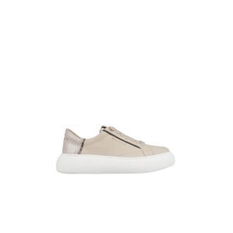 Alexander Smith Perle Donna Elfenbein und Ferse aus Craquel&eacute;-Leder - - Shoes - Damen - Beige - 40 EU