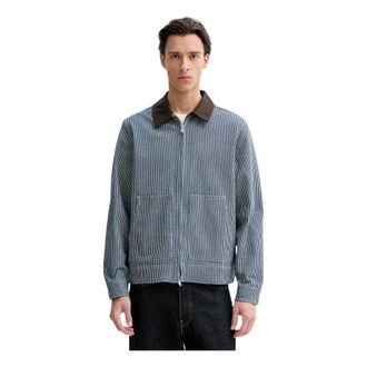 Les Deux Robert Jacket - - Jackets - Herren - Blau - M