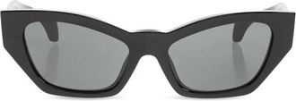 Versace Femme, Accessoires, Noir, Taille: 53 MM Lunettes de soleil oeil-de-chat