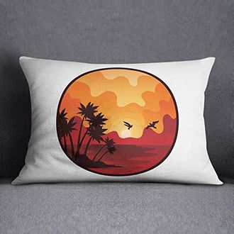 Questo Casa Dekorativer Kissenbezug, Kissenbezug, Heimdekoration, für Sofa, Café, Größe: 35 x 50 cm, entworfen und hergestellt in der Türkiye