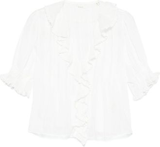 Dôen Henri Bluse - Weiß