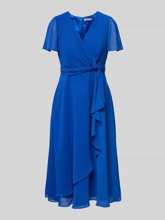 Christian Berg Cocktail Cocktailkleid in Wickel-Optik