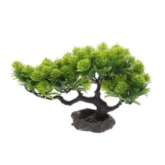 Cabilock Sashimi Platten Dekor K&uuml;nstlicher Kiefernbaum Schmuck Simulierter Baum Ornament F&uuml;r Innendekoration Pflanze