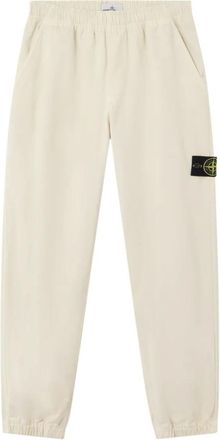 Stone Island Homme, Pantalons, Blanc, Taille: W33 Pantalons