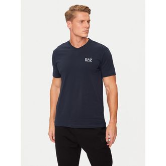 Emporio Armani T-Shirt 8NPT27 PJVQZ 1562 Dunkelblau Regular Fit