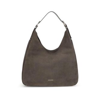 Michael Kors Nolita Nubuk Schultertasche - - Bags - Damen - Grau - ONE SIZE