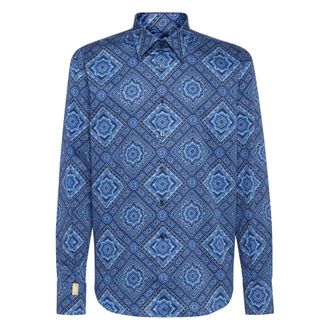 Billionaire Boys Club Milano Paisley Shirt - - Shirts - Herren - Blau - S