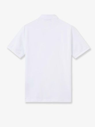 Stone Island Mens Polo Shirt Organic Cotton White T-shirts And Polos