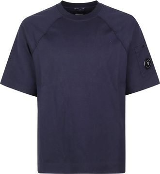 C.P. Company T-Shirt - - Tops - Herren - Blau - S