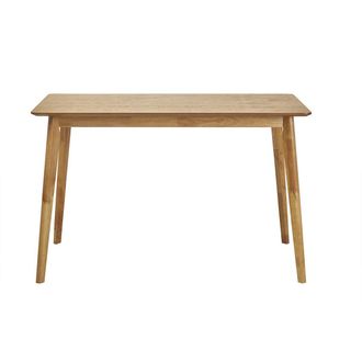 Miliboo Skandinavischer Esstisch Eschenfurnier B120 cm ELION