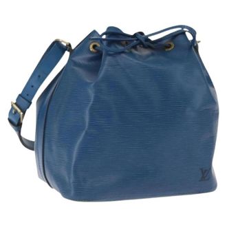 Louis Vuitton Pre-owned Leder Bucket Bag - - Pre-owned - Damen - Blau - ONE SIZE