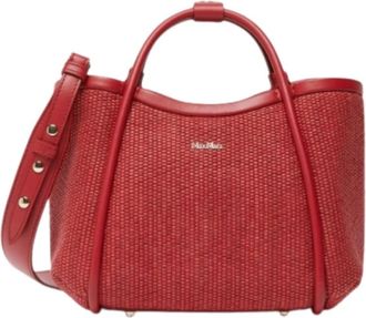 Max Mara Femme, Sacs, Rouge, Taille: ONE Size Sacs &agrave; main