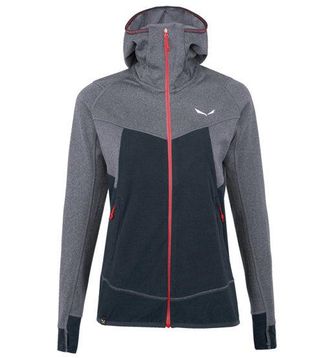 Salewa Puez Hybrid W - Fleecejacke mit Kapuze Trekking - Damen