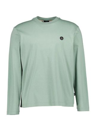 HUGO BOSS Herren Longsleeve gr&uuml;n