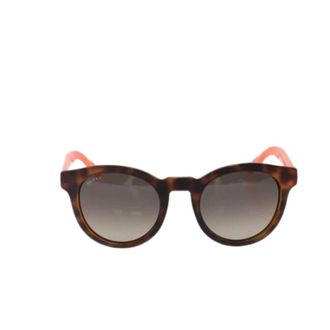 Gucci Lunettes de soleil en plastique Pre-owned - Femme - Pre-owned - Orange - Taille: ONE Size