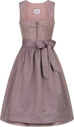 Nübler Trachtenkleid Mididirndl Gerlis in Mauve von Nübler