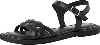 Tamaris Sandalette Damen Flach schwarz,EU 38
