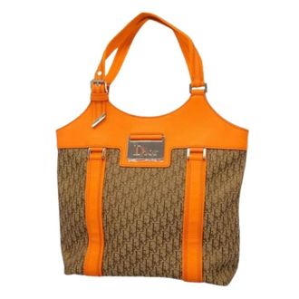 Dior Pre-owned Vintage Canvas Tote Bag - Femme - Pre-owned - Multicolore - Taille: ONE Size