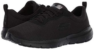 Skechers SKEAJ| Skechers 13070, (Black Mesh/Trim Bbk), 5.5 (38.5 EU) EU