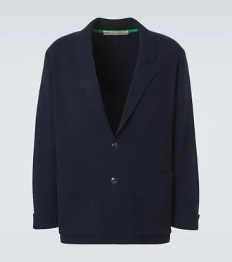 God's True Cashmere Blazer aus Kaschmir mit Amethyst