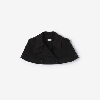 Burberry P&egrave;lerine trench en gabardine, Size: XS/S